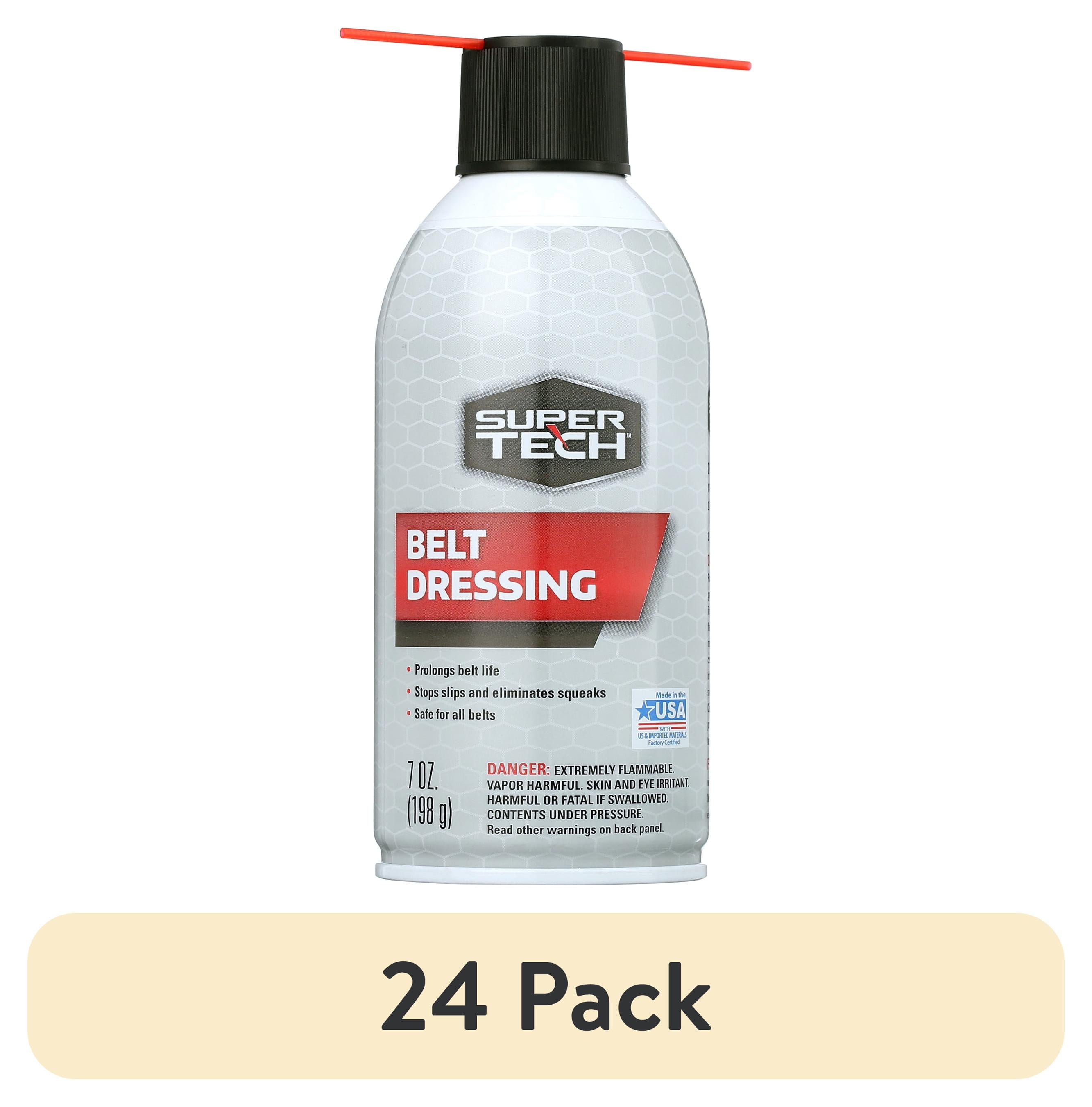(24 pack) Super Tech Automotive Belt Dressing, 7 oz. - Walmart.com