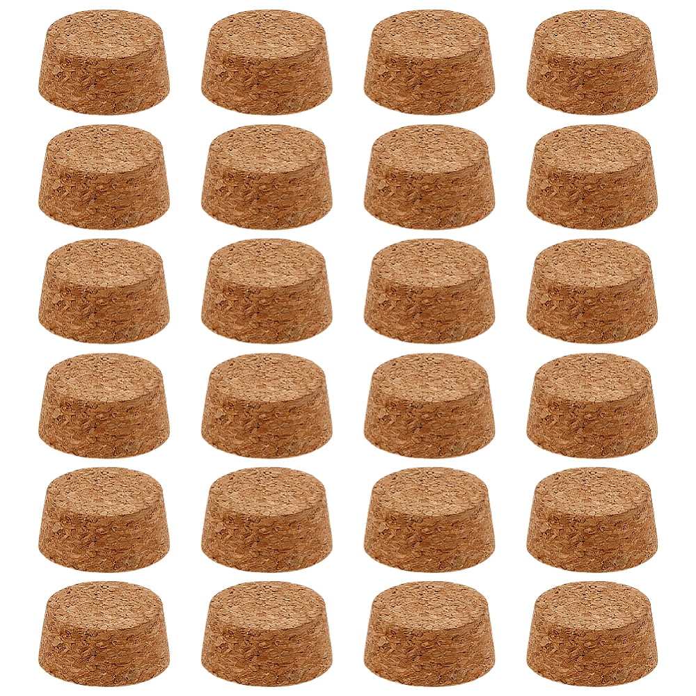 24 pc 24 Pcs Cork Bottle Stoppers Size 28 Tapered Cork Plug Cork ...