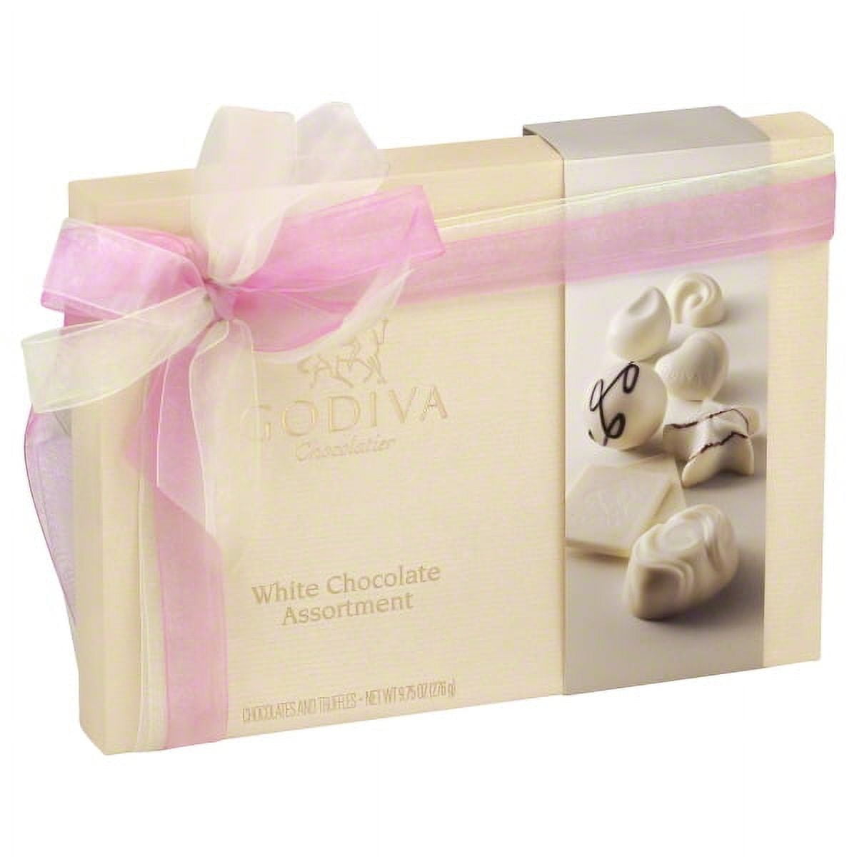 Godiva Chocolatier White Chocolate Assortment, 9.75 oz Box - Walmart.com