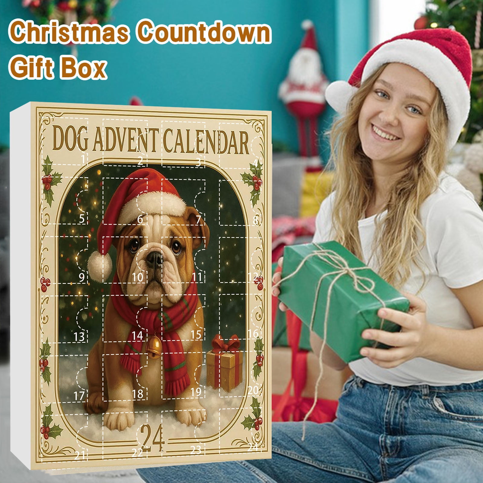 24 pcs Advent Calendar 2025 -Keychain Countdown Calendar Blind Box ...