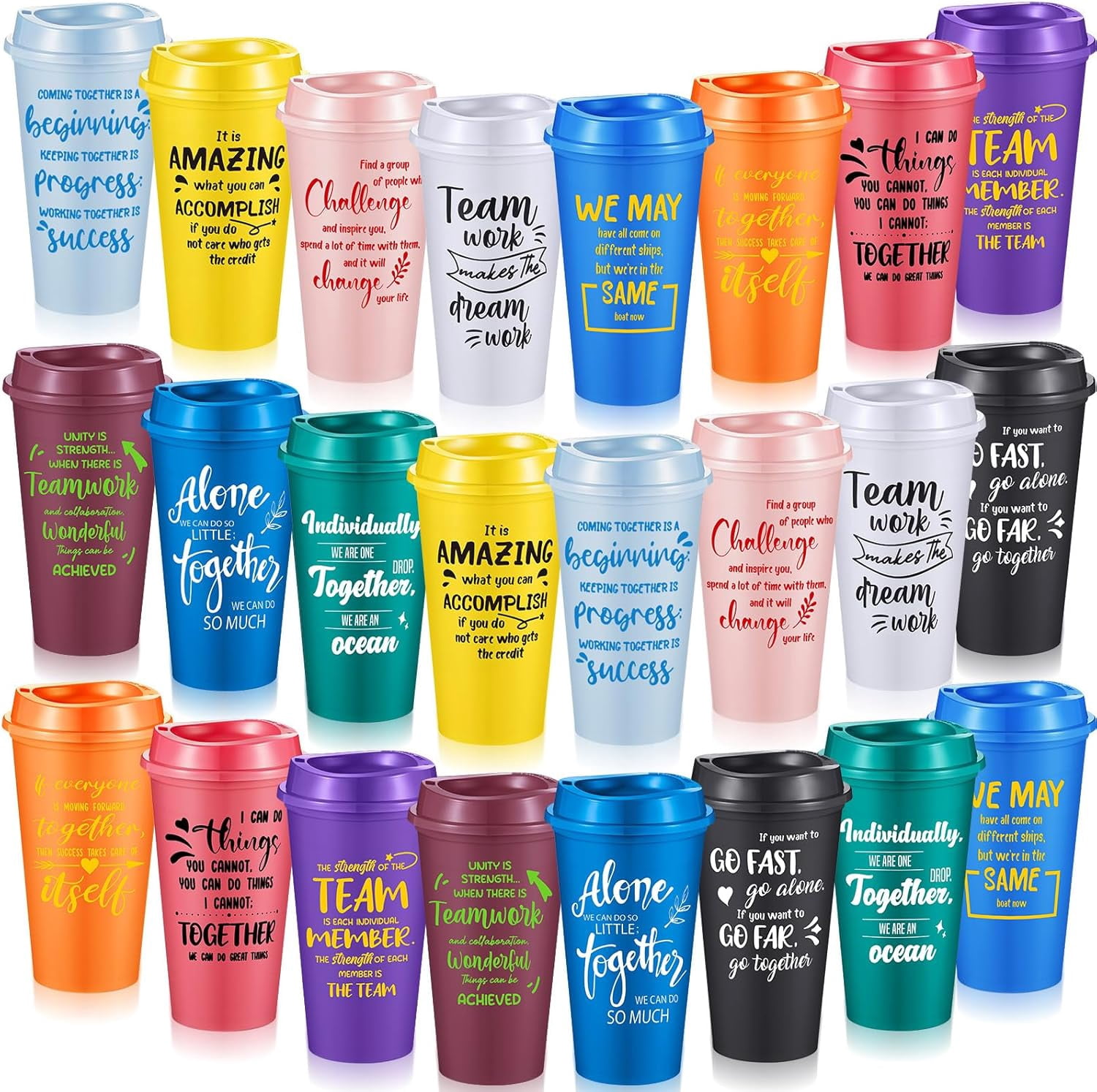 24 pcs employee appreciation cups team appreciation gifts 16 oz ...