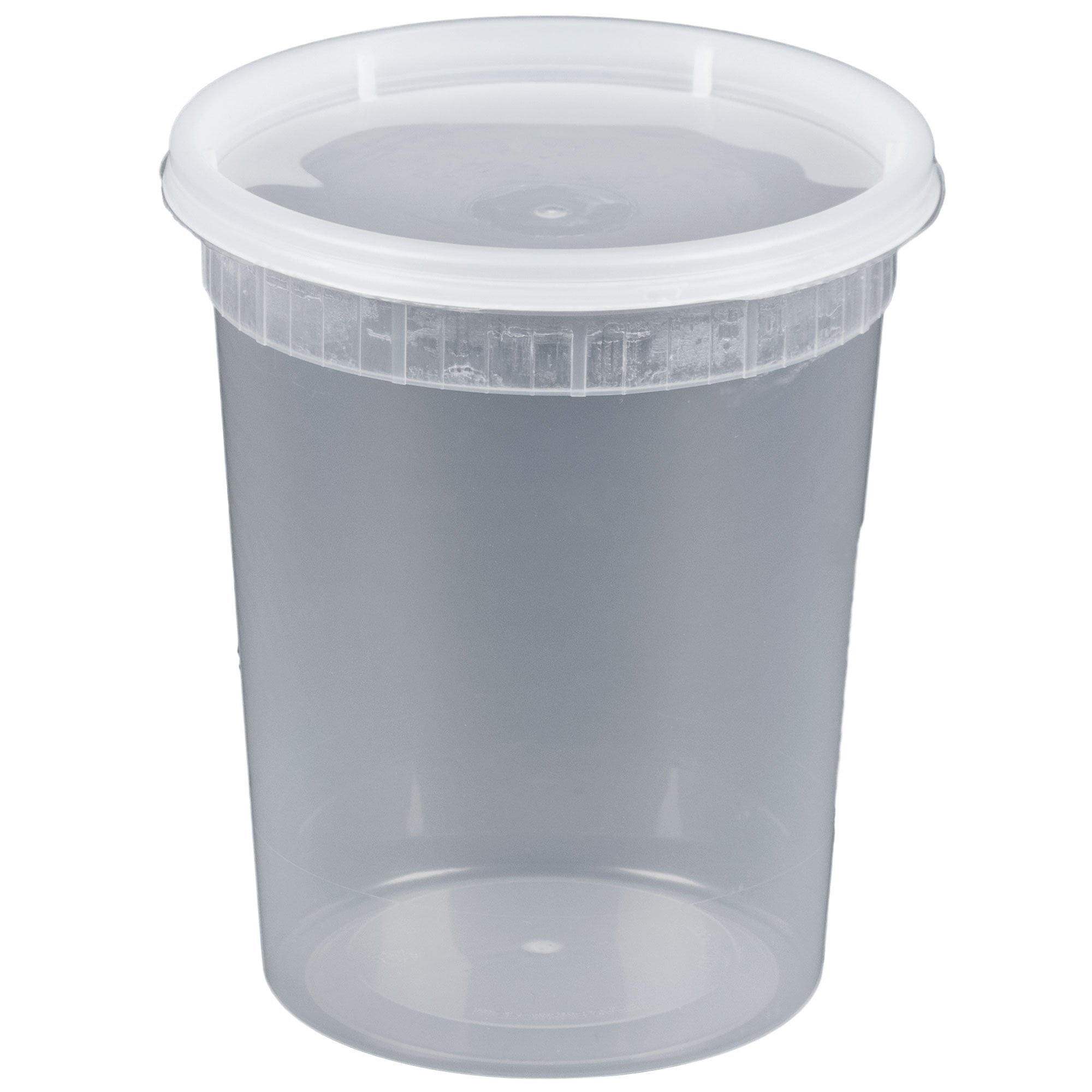 Tripak Plastic With Lids Soup/Food Container (24 Count) - Walmart.com