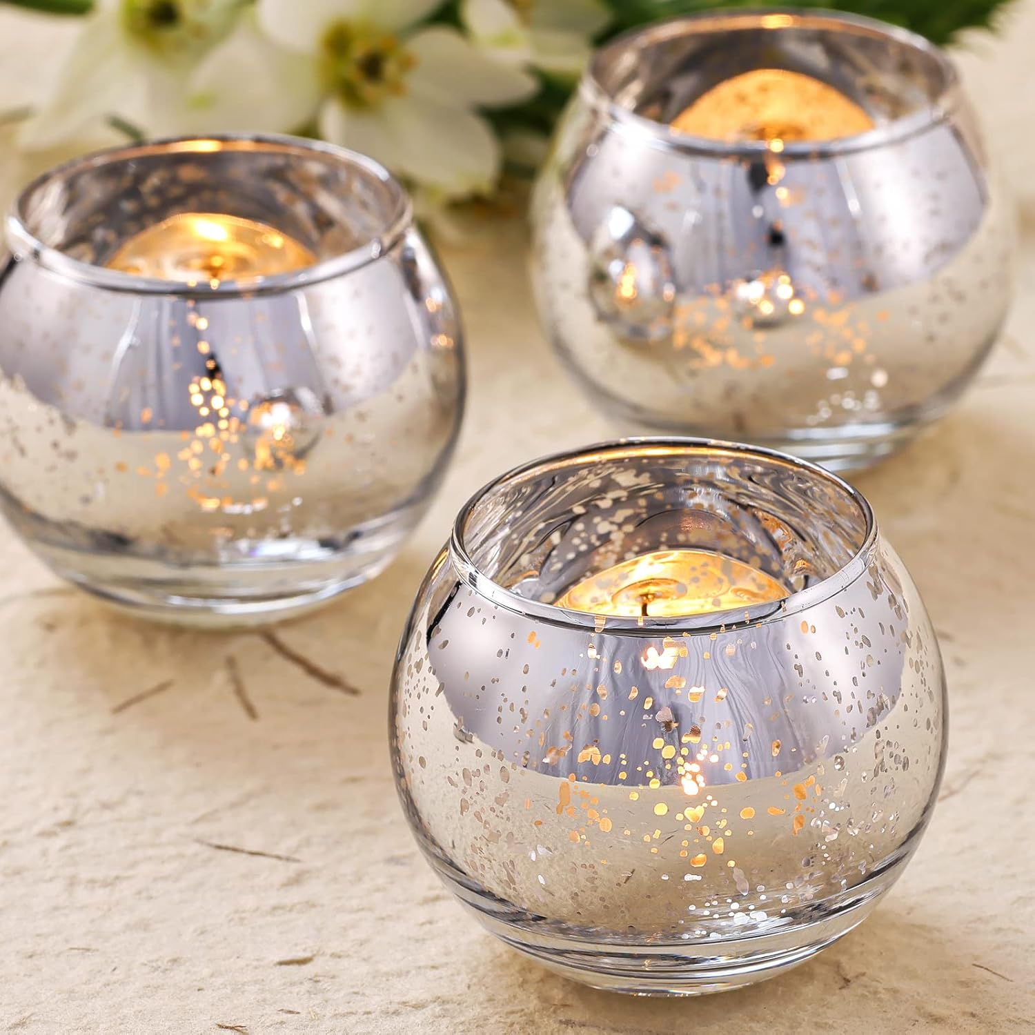 24 small candle holders for desktop decoration, wholesale of circular ...