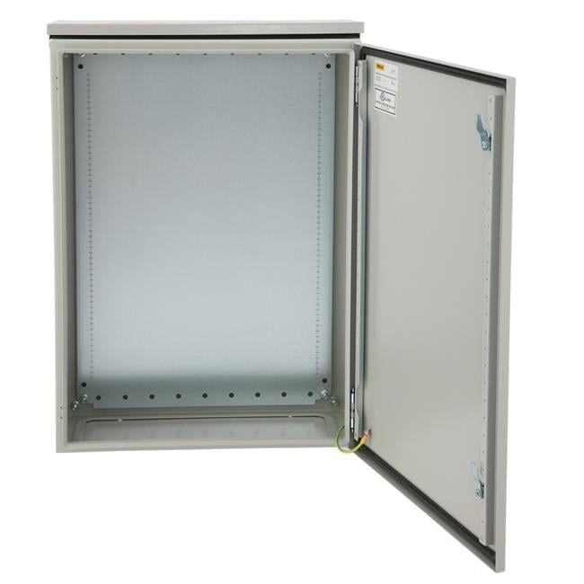 24 x 16 x 10 in. UL Certified NEMA 4 Electrical Enclosure with Rain ...