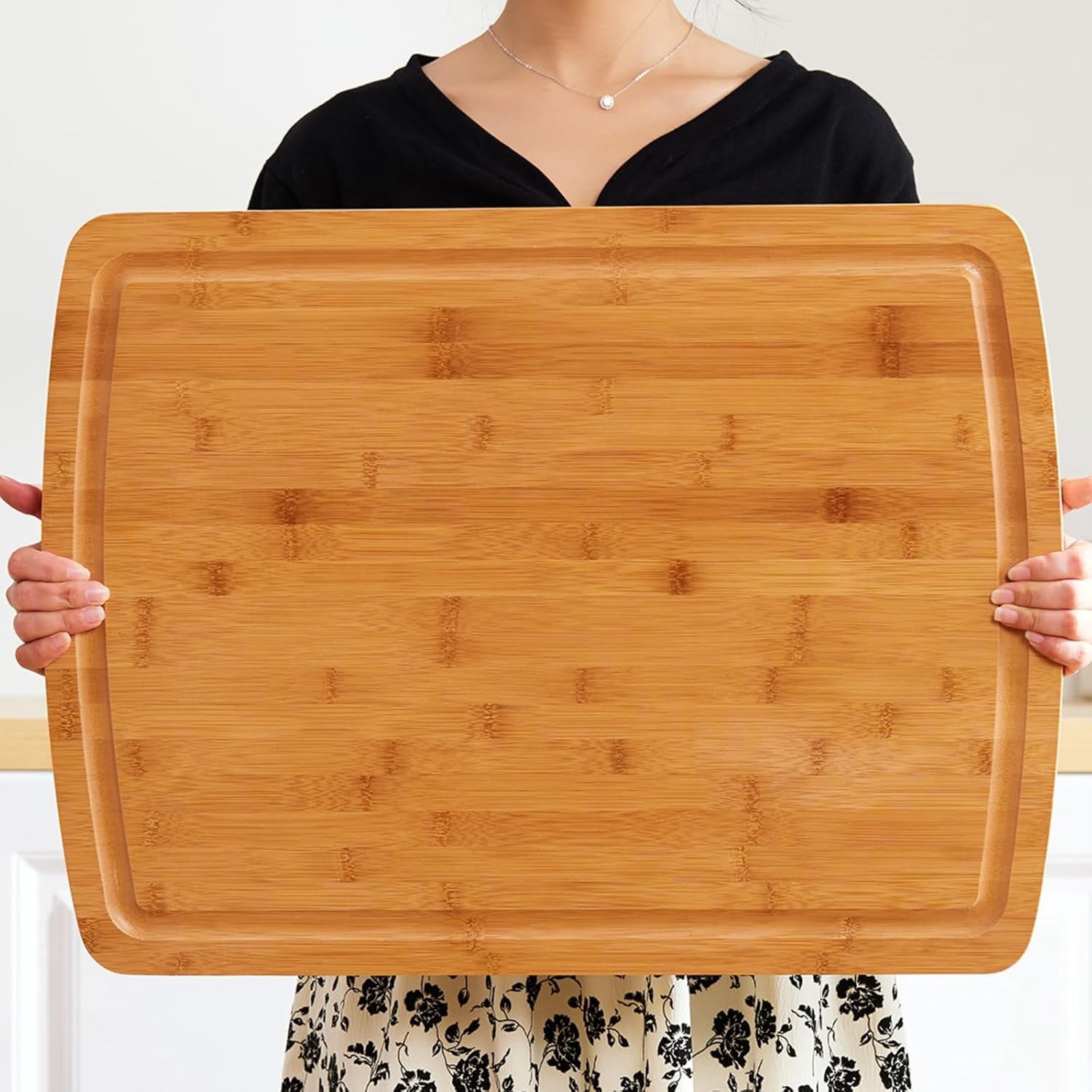 24 x 18 Inch XXL Extra Large Bamboo Cutting Boards - Carving Board for ...
