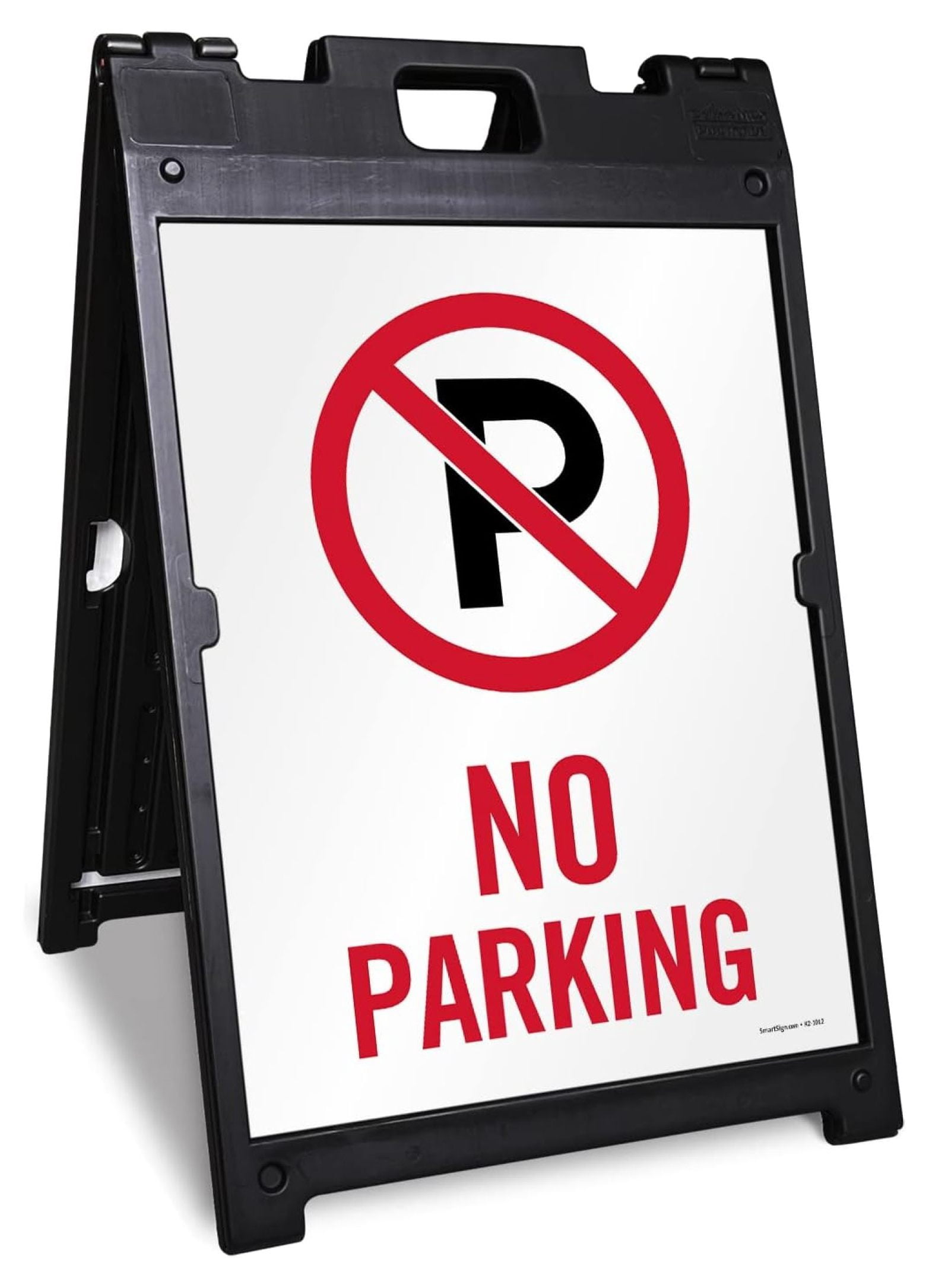 24 x 18 inch “No Parking” Two-Sided BabyBoss A-Frame Sign Kit, Plastic ...