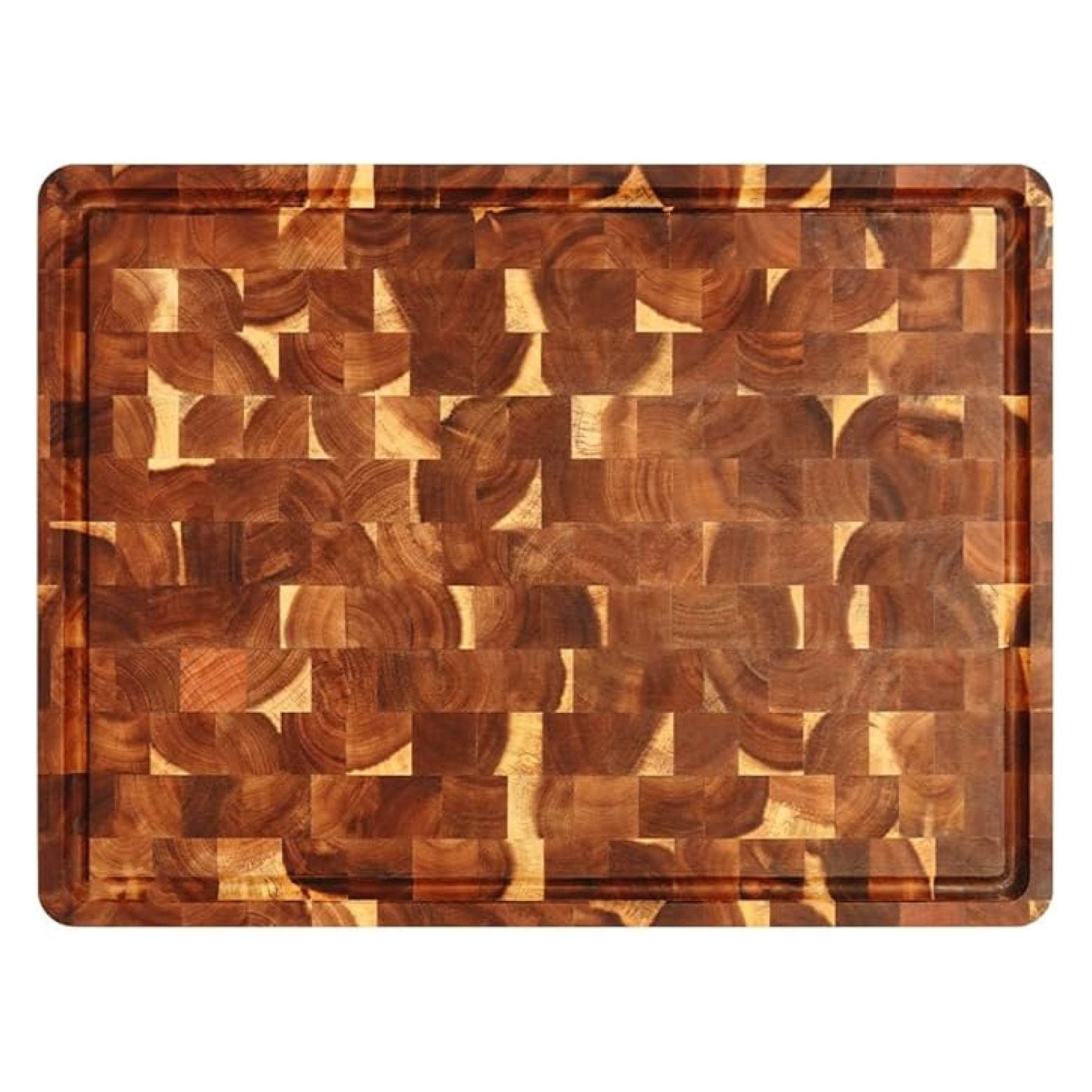 24" x 18" x 1.5" Thick End Grain Cutting Board, Wooden Chopping Board ...