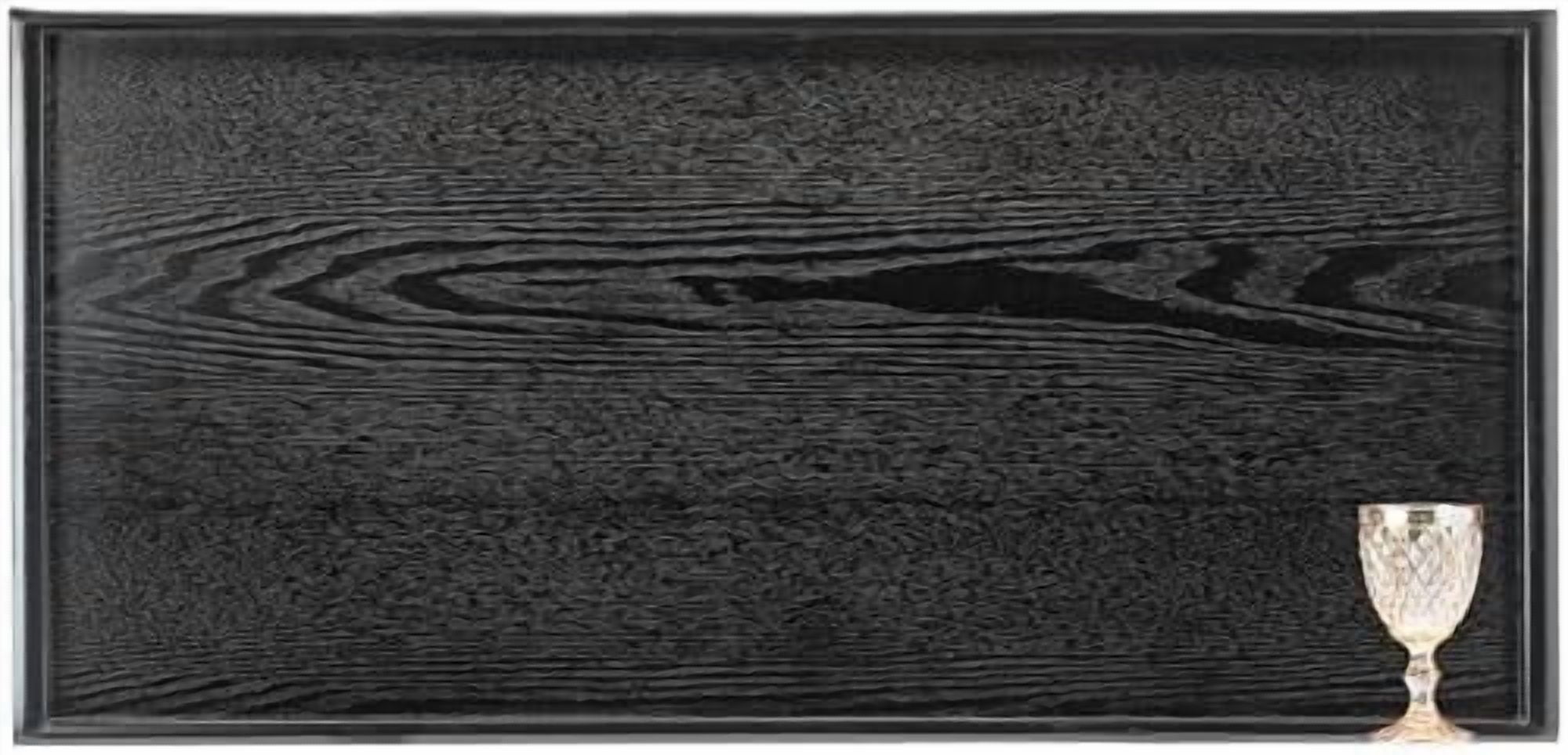 24 x 20 Inches Extra Large Solid Wood Serving Tray for Tea Coffee Table ...