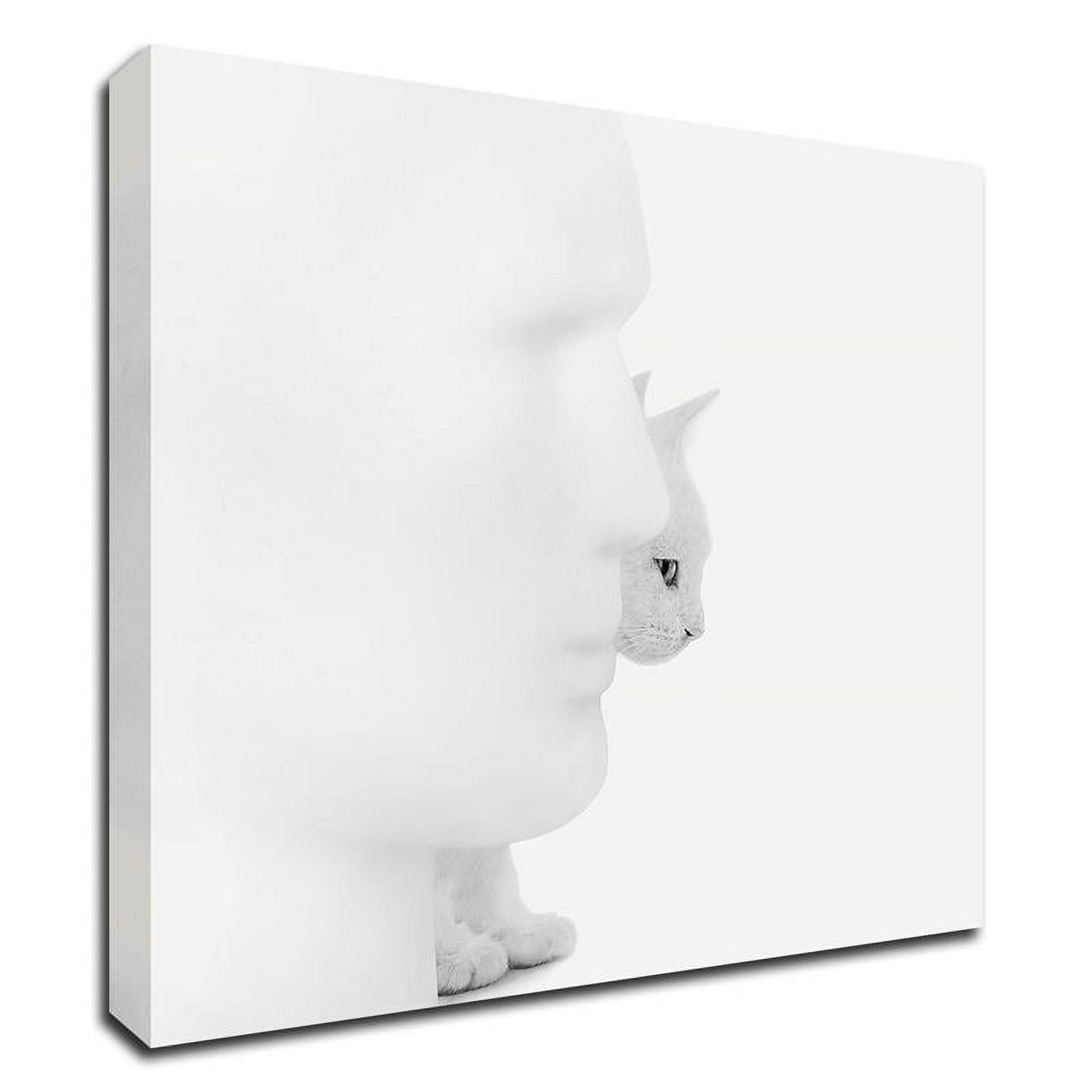 24" x 24" Mystique by Jon Bertelli - Wall Art Print on Canvas Fabric ...