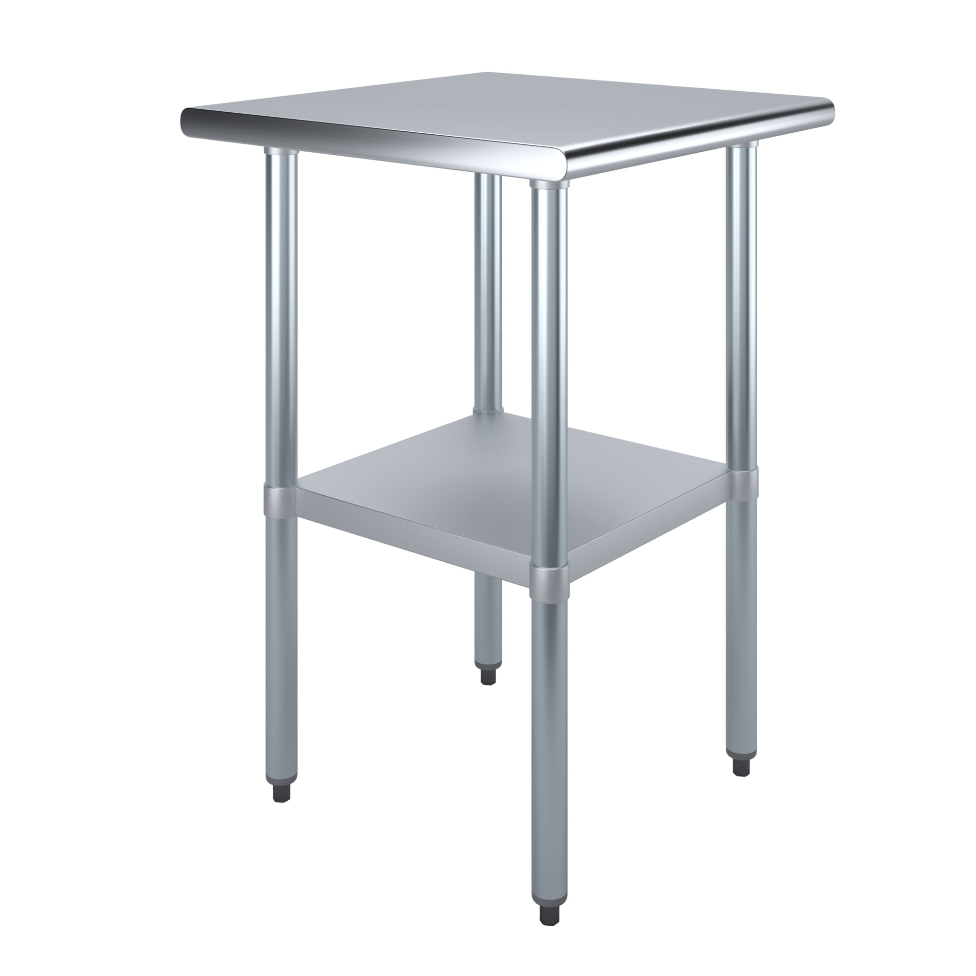 AmGood 24 in. x 24 in. Stainless Steel Table | Metal Utility Kitchen ...