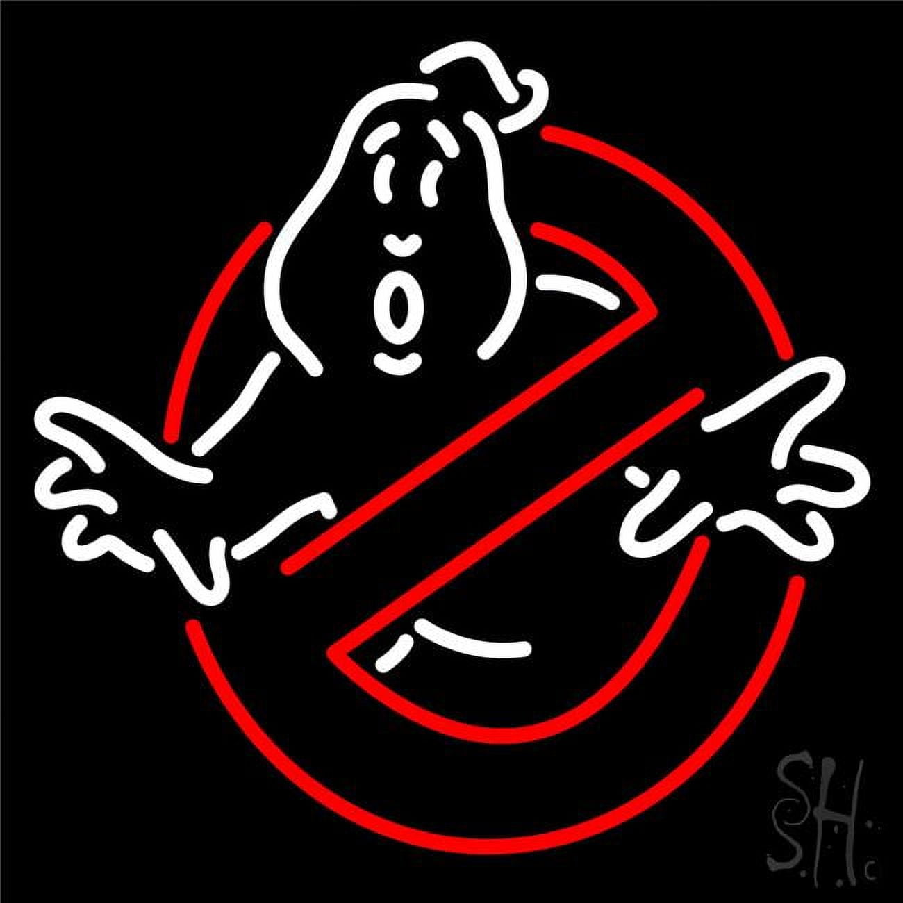 24 x 24 in. Ghostbusters Neon Sign - Red & White - Walmart.com