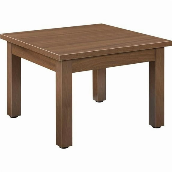 24 x 24 in. Interion Wood End Table - Walnut - Walmart.com