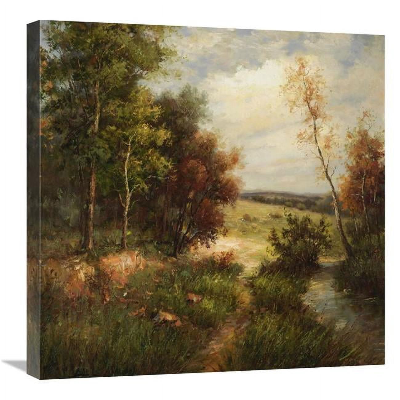 24 x 24 in. Meadow Trail Art Print - Rhes - Walmart.com