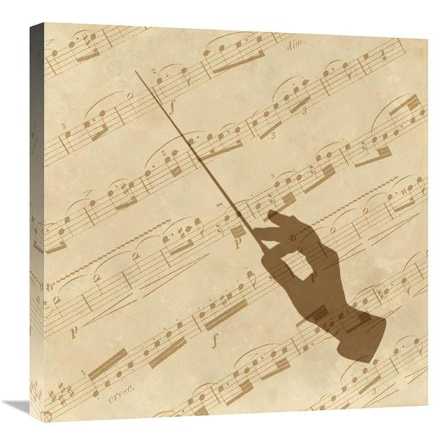 24 x 24 in. Music - Conductor Art Print - BG.Studio - Walmart.com