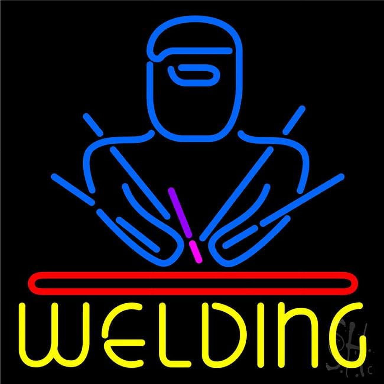 24 x 24 in. Welding LED Neon Flex Sign, Multi Color - Walmart.com