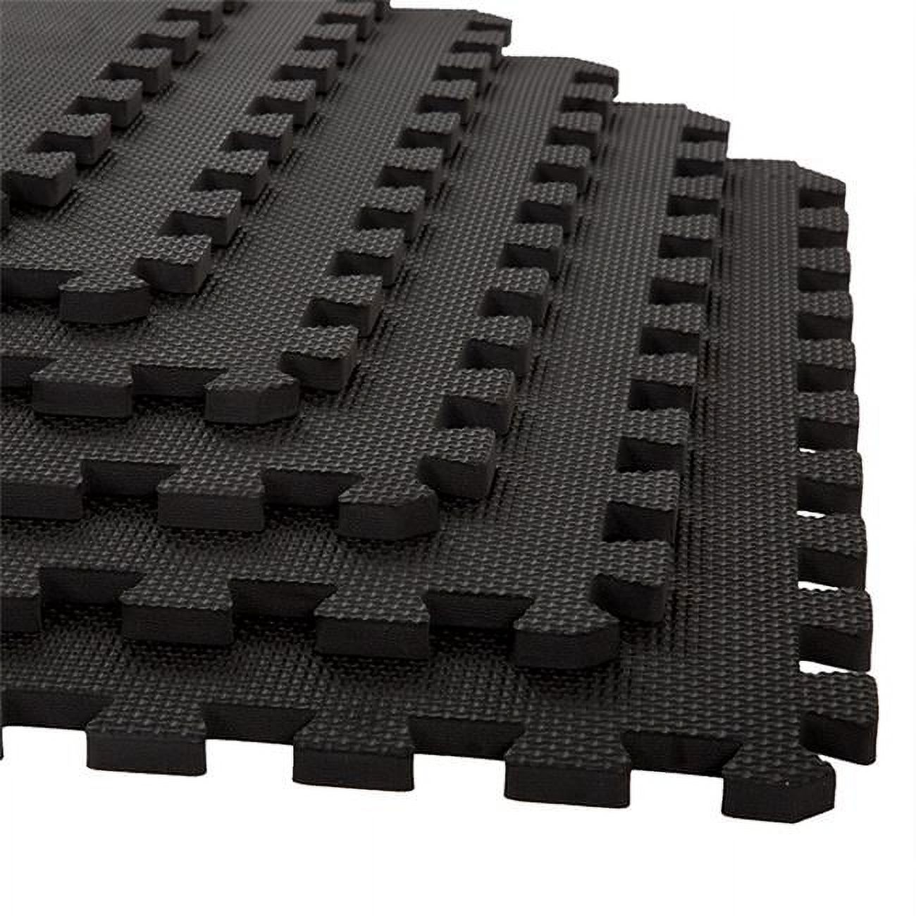24 x 24 x 0.50 in. Interlocking EVA Foam Padding Foam Mat Floor Tiles ...