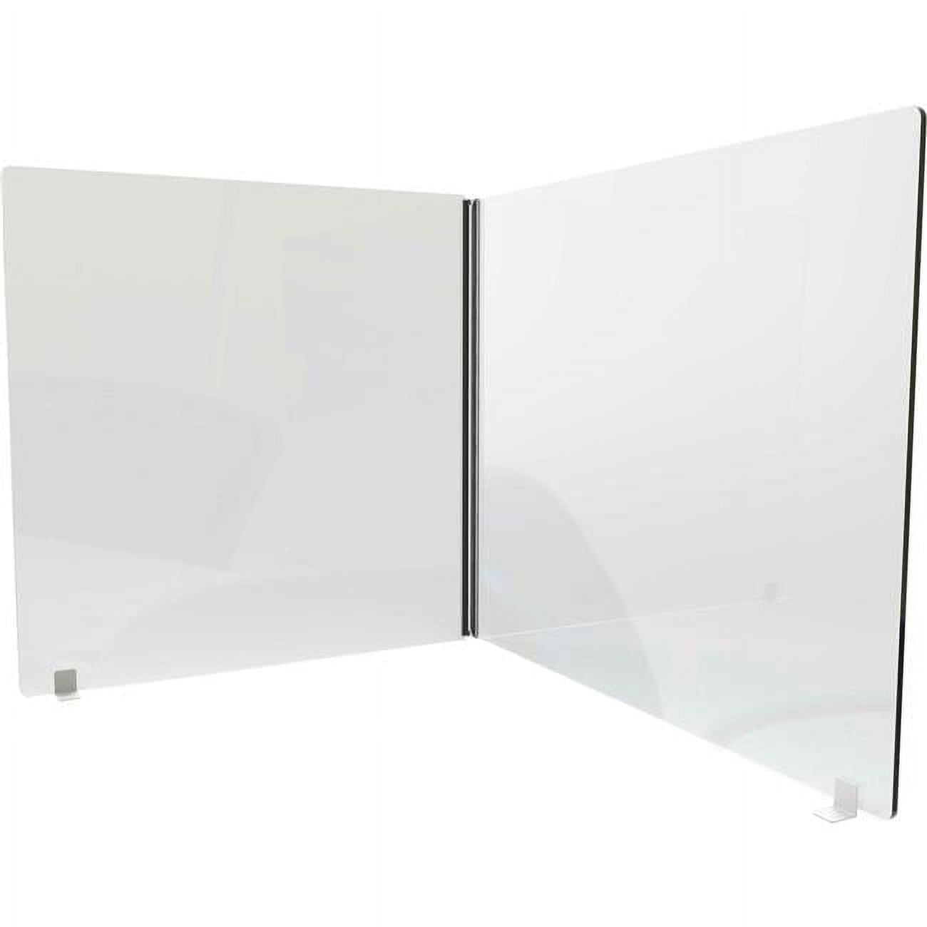 24 x 24 x 16 in. 2-Sided Clear Thermoplastic Desktop Personal ...