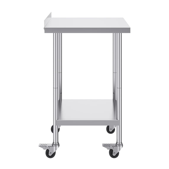 24 x 24 x 40 Inch Stainless Steel Work Table, Commercial Food Prep ...