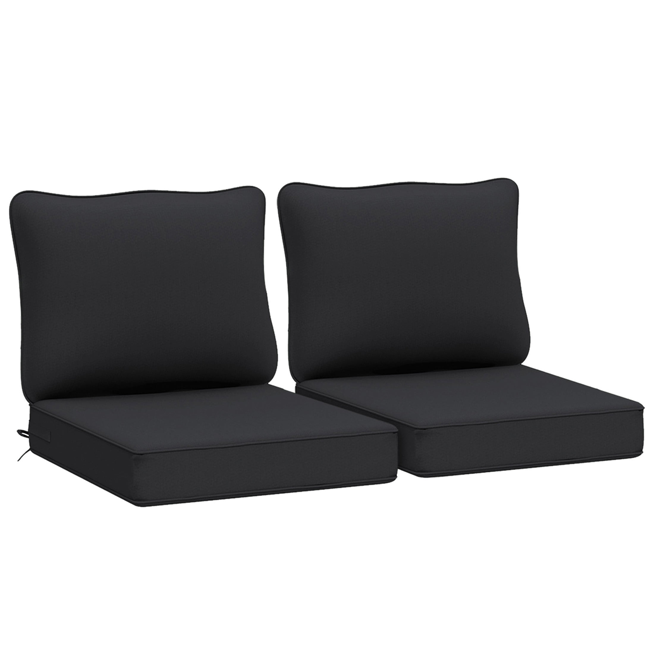 24" x 24" x 5" Outdoor Waterproof Deep Seat Patio Cushion Replacement ...