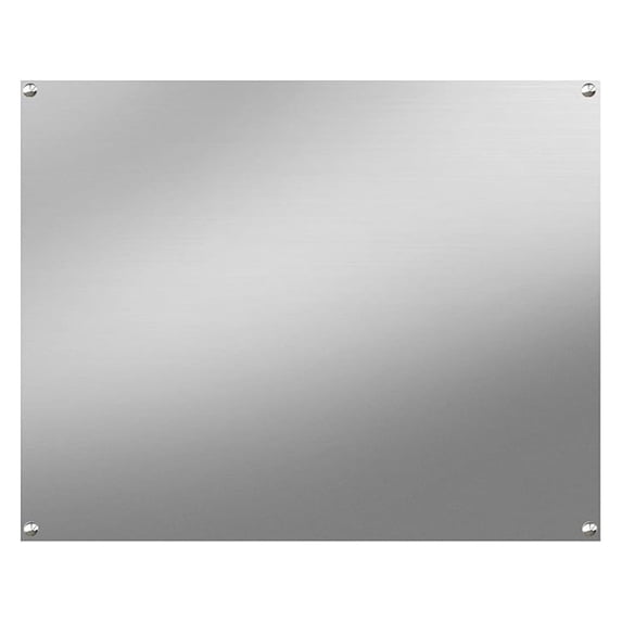 24 x 30 Inch Stainless Steel Backsplash, Range Hood Wall Shield ...