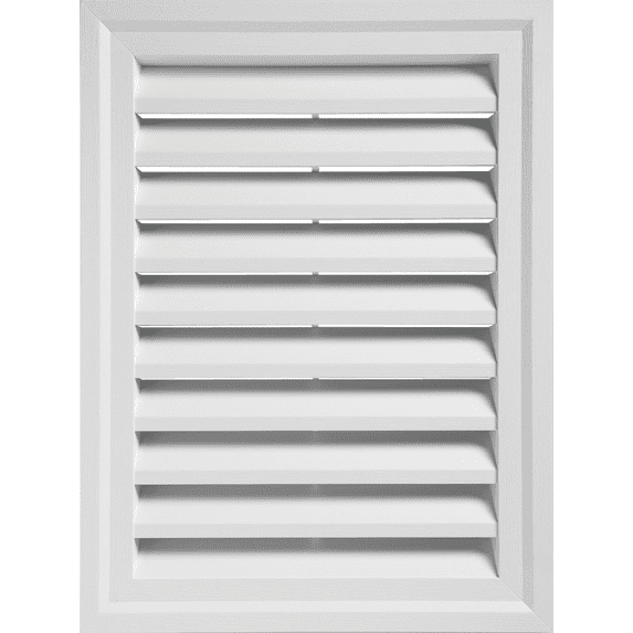 24" x 30" Rectangular Gable Vent - Pack of 12 — Residential Use ...