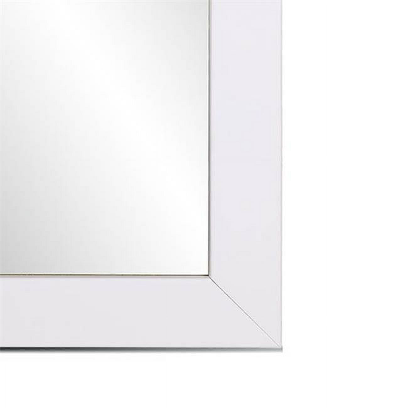24 x 30 in. Framed Rectangle Mirror, White - Walmart.com