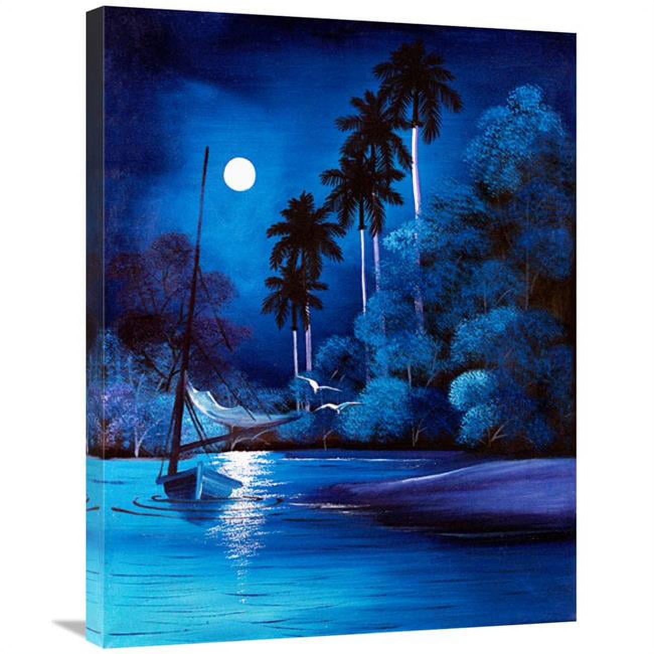 24 x 32 in. Blue Acres Art Print - Felix Aloarez - Walmart.com