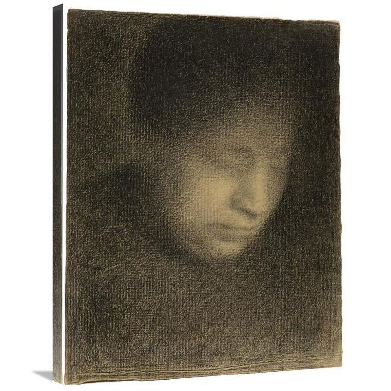 24 x 32 in. Madame Seurat, the Artists Mother - Madame Seurat, Mere Art ...
