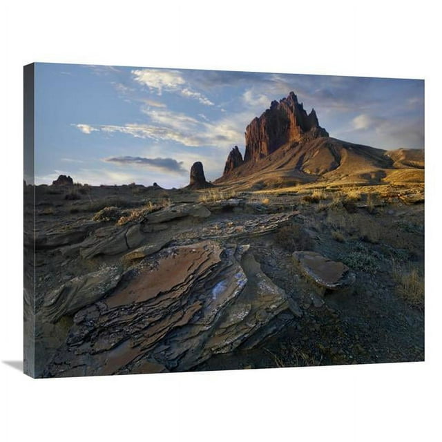 24 x 32 in. Shiprock, the Basalt Core of An Extinct Volcano, New Mexico ...