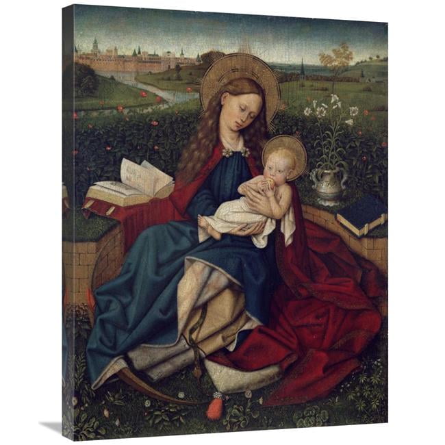 24 x 32 in. The Madonna of Humility Art Print - After Robert Campin ...