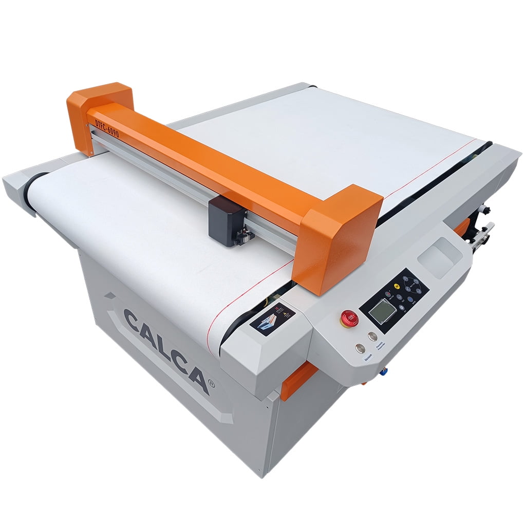 24" x 35" Auto Fed Flatbed Digital Cutter Roll Cutter For DTF Printing ...