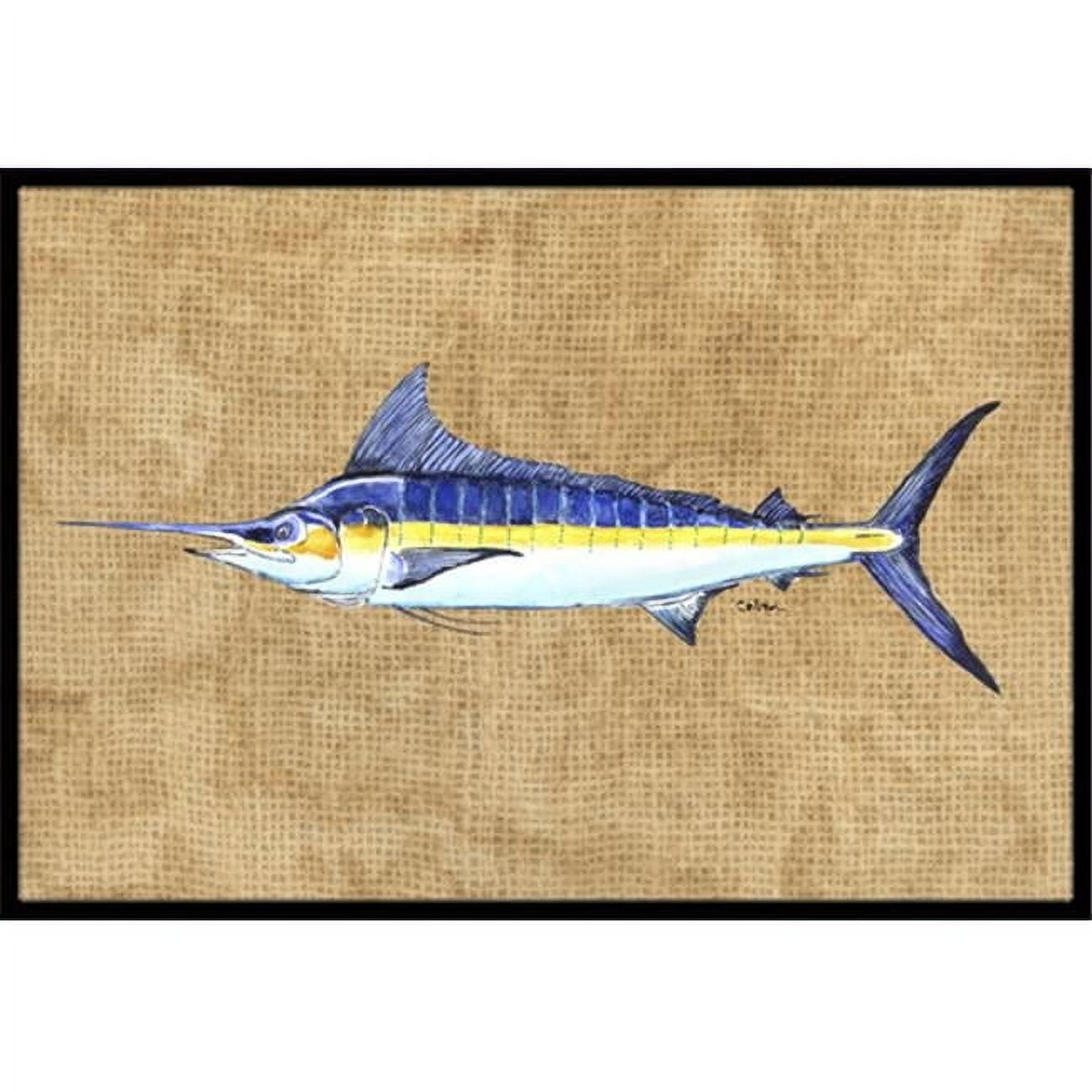 24 x 36 In. Blue Marlin Indoor or Outdoor Mat - Walmart.com