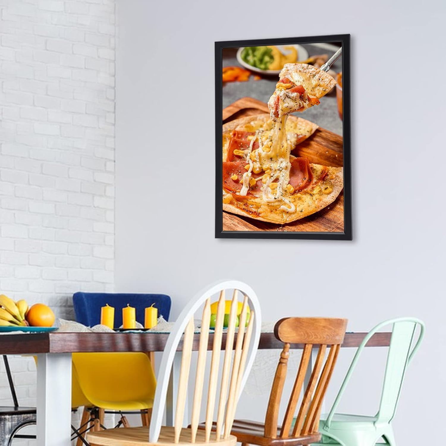 24" x 36" LED Movie Poster Frame Photo Frame LED Light Box Display Sign ...