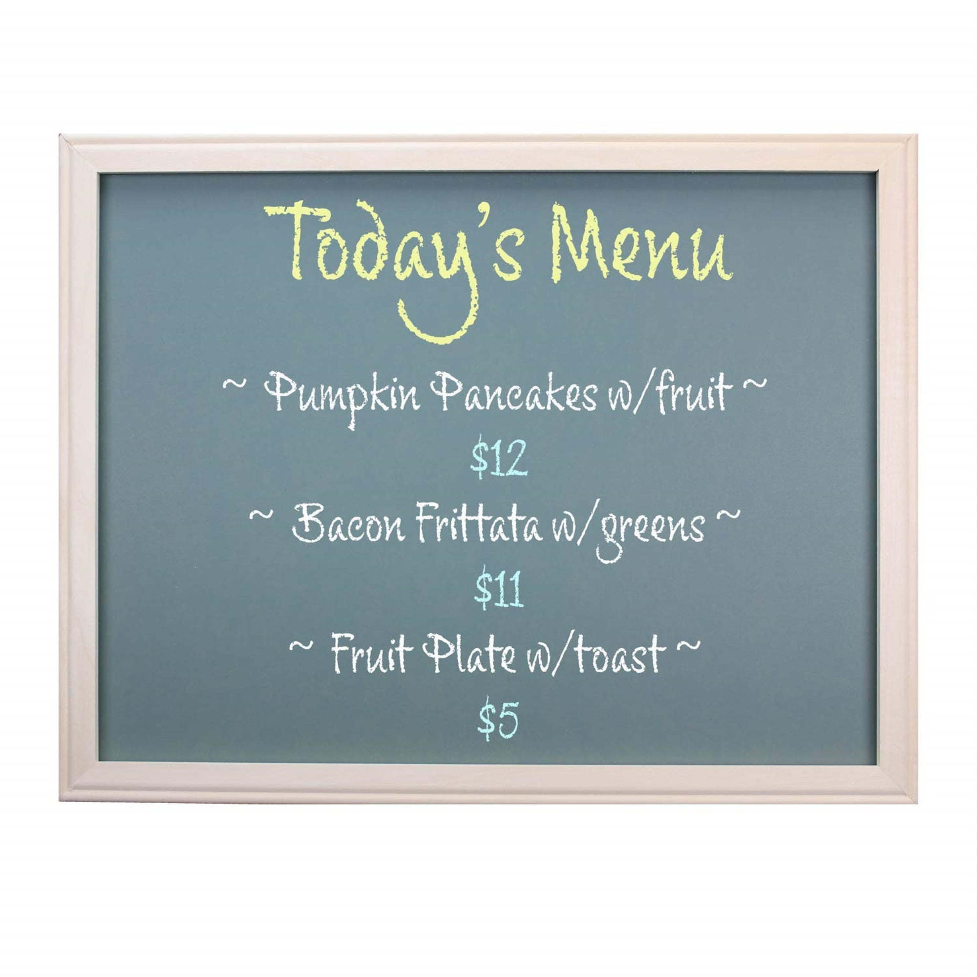 24 x 36 Wood Framed Green Chalkboard - Walmart.com
