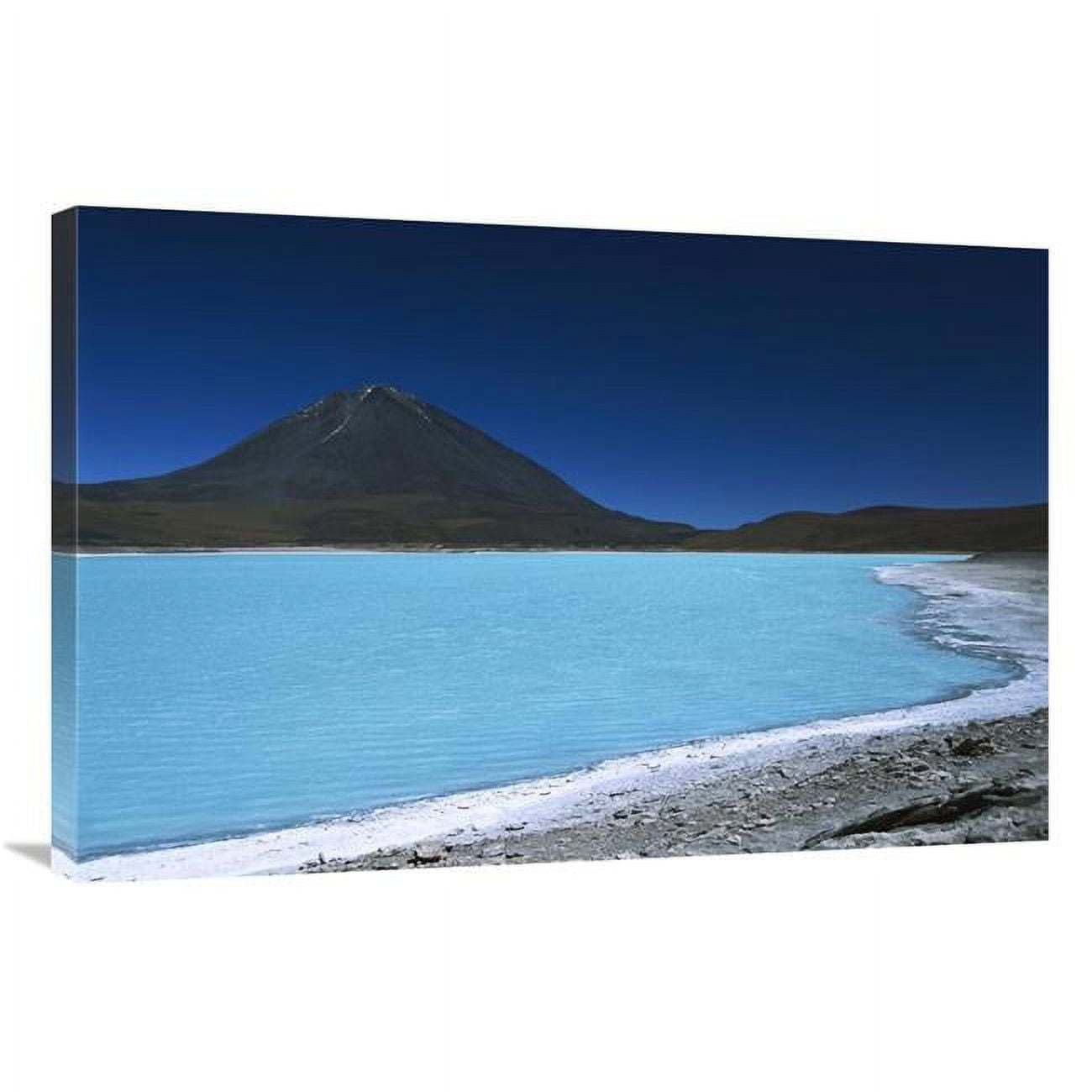 24 x 36 in. Arsenic-Laden Laguna Verde & Licancabur Volcano, Bolivia ...