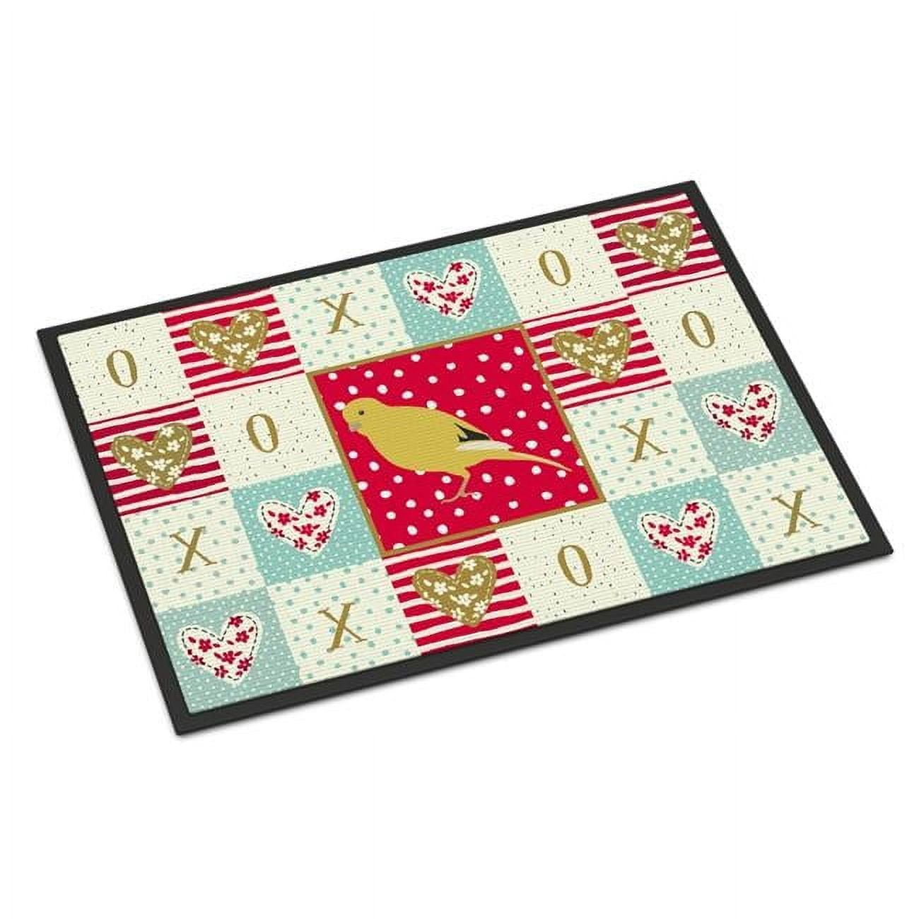 24 x 36 in. Border Canary Love Indoor or Outdoor Mat - Walmart.com