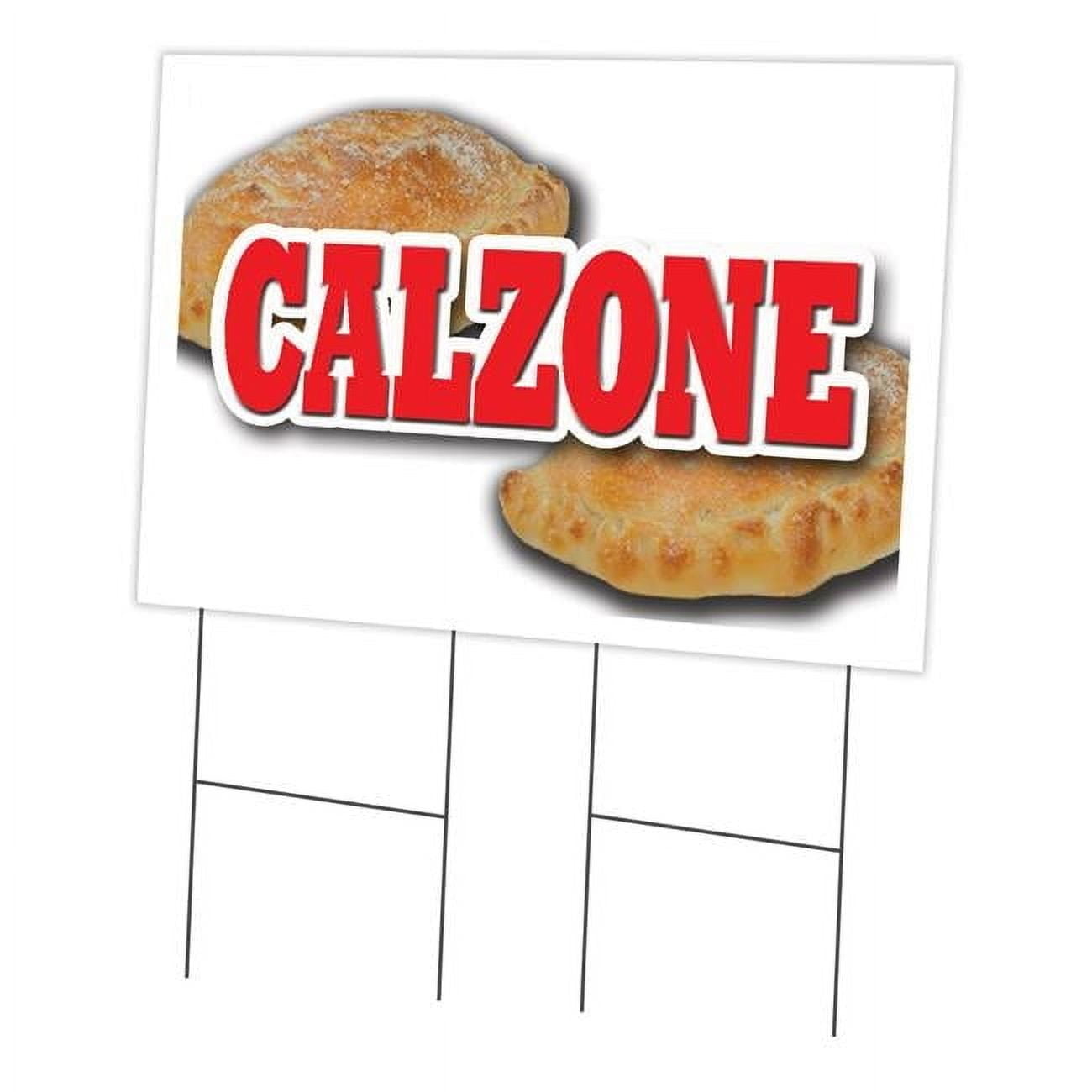 24 x 36 in. Calzone Yard Sign & Stake - Walmart.com
