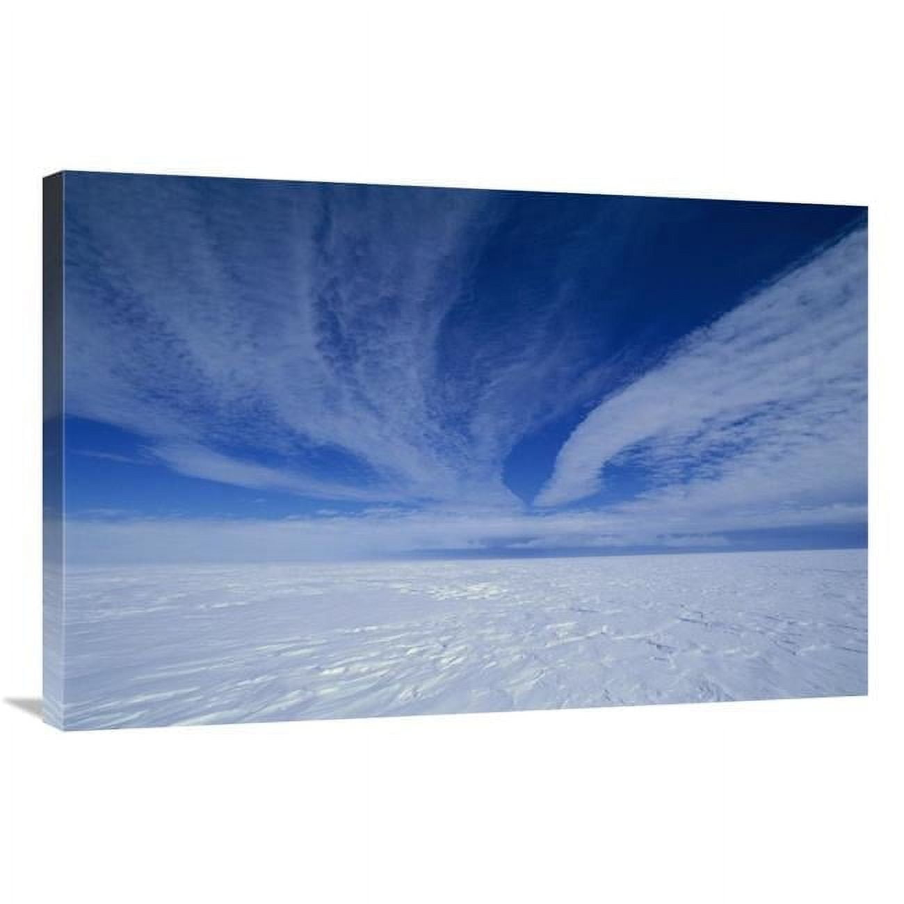 24 x 36 in. Cirrus Clouds Above Icy Plateau, Antarctica Art Print ...