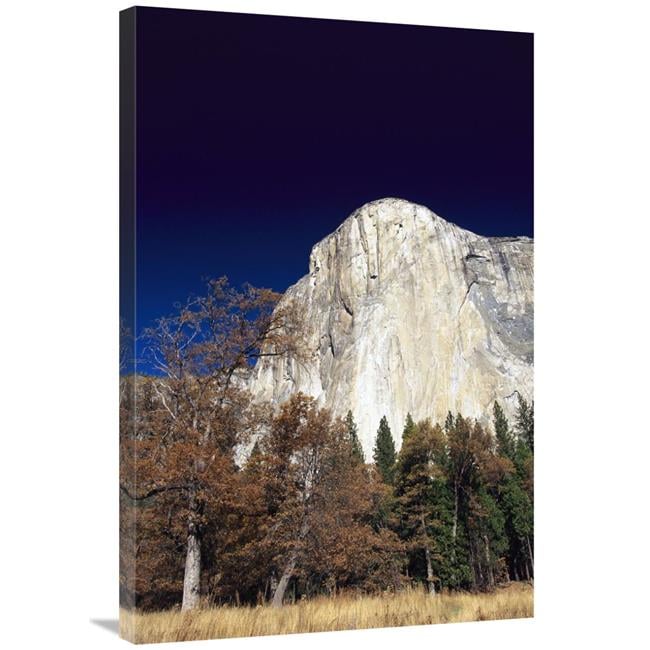 24 x 36 in. Late Light on Face of Monolith of El Capitan, Yosemite NP ...