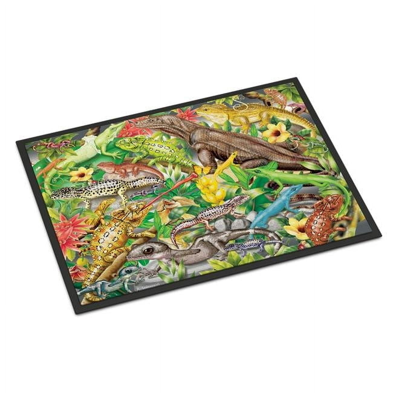 24 x 36 in. Lizard Jungle Indoor or Outdoor Mat - Walmart.com