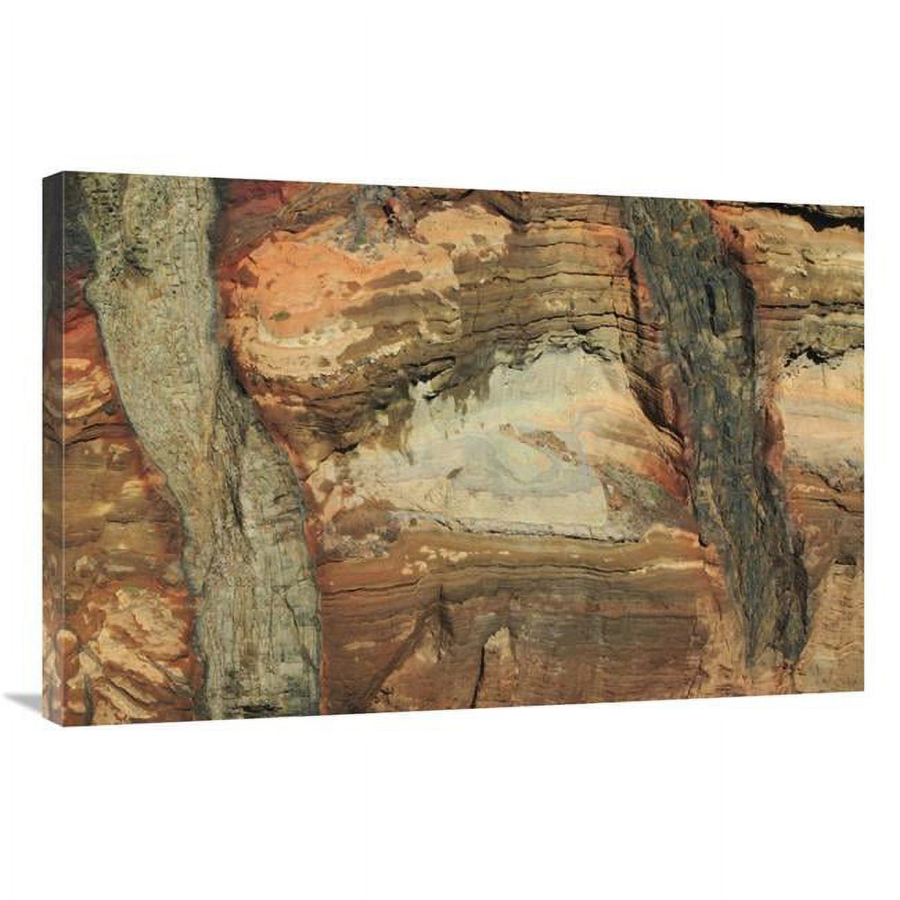 24 x 36 in. Rocky Volcanic Cliff in the Ponta De Sao Lourenco Nature ...