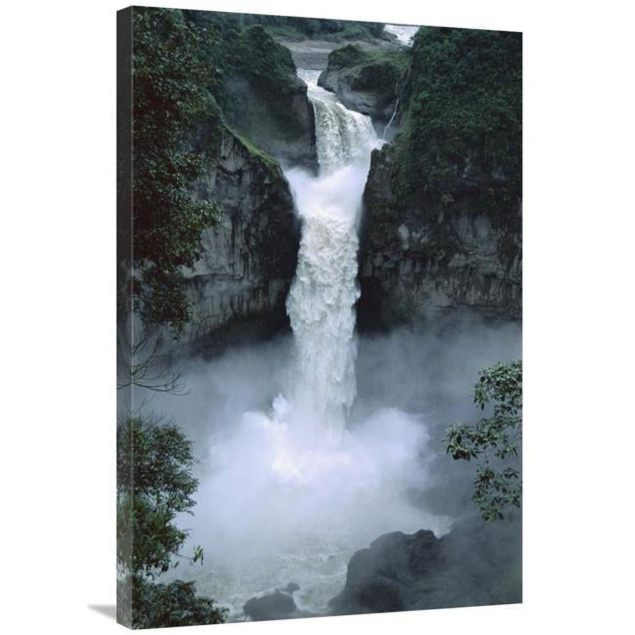 24 x 36 in. San Rafael Falls on the Coca River, Ecuador Art Print - Tui ...