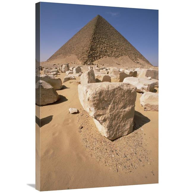 24 x 36 in. Sandstone Blocks of White Pyramid of King Snefru At Dakshur ...