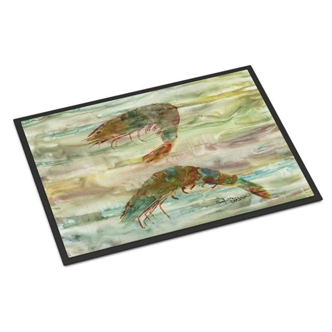 24 x 36 in. Shrimp Sunset Indoor or Outdoor Mat - Walmart.com