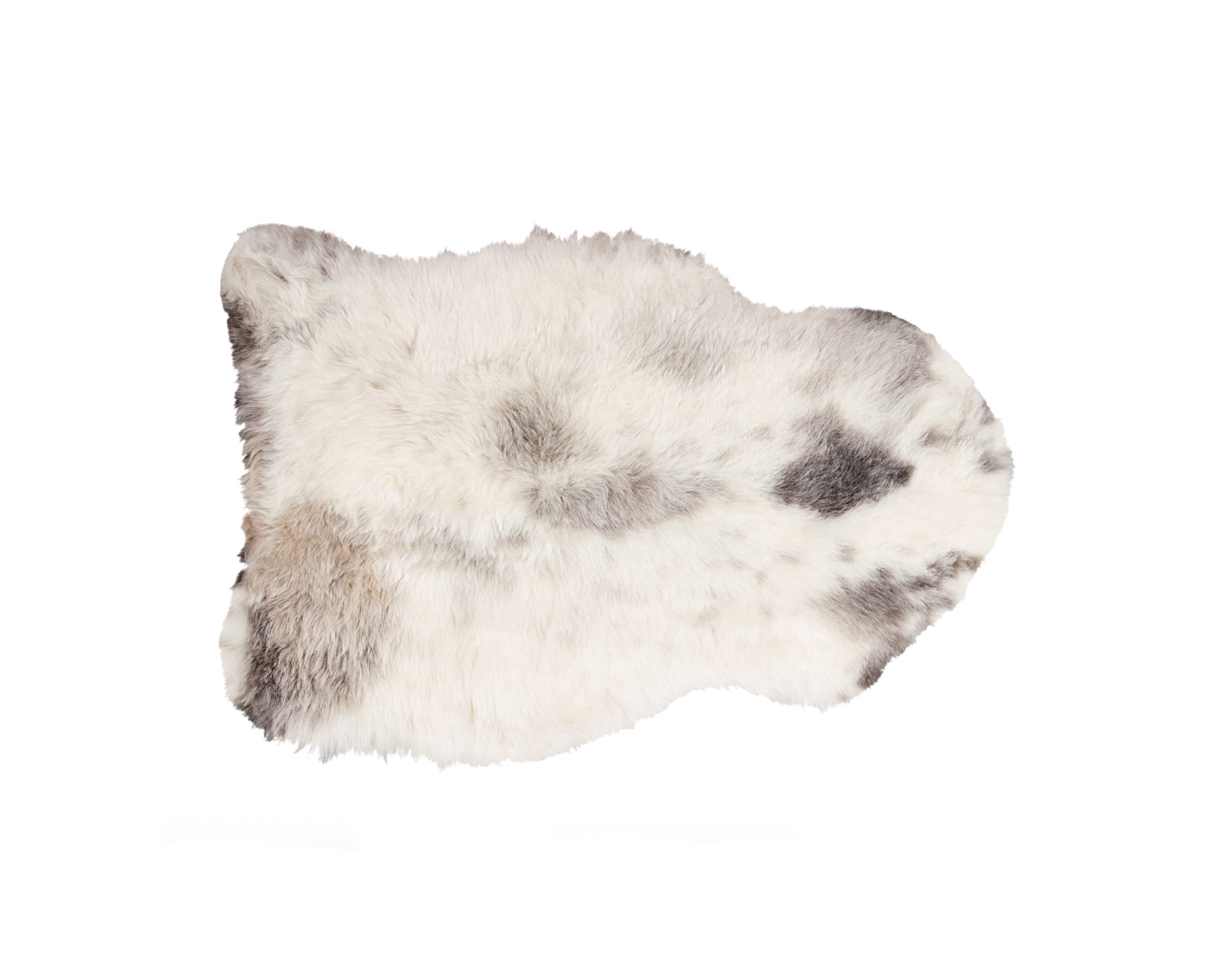 24" x 36" x 1.5" x 2" Spotted Sheepskin Single Short-Haired - Area Rug ...