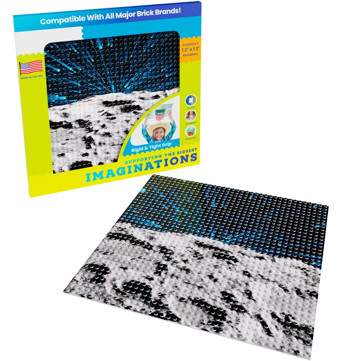 24" x 48" Lunar Warp Baseplate - Walmart.com