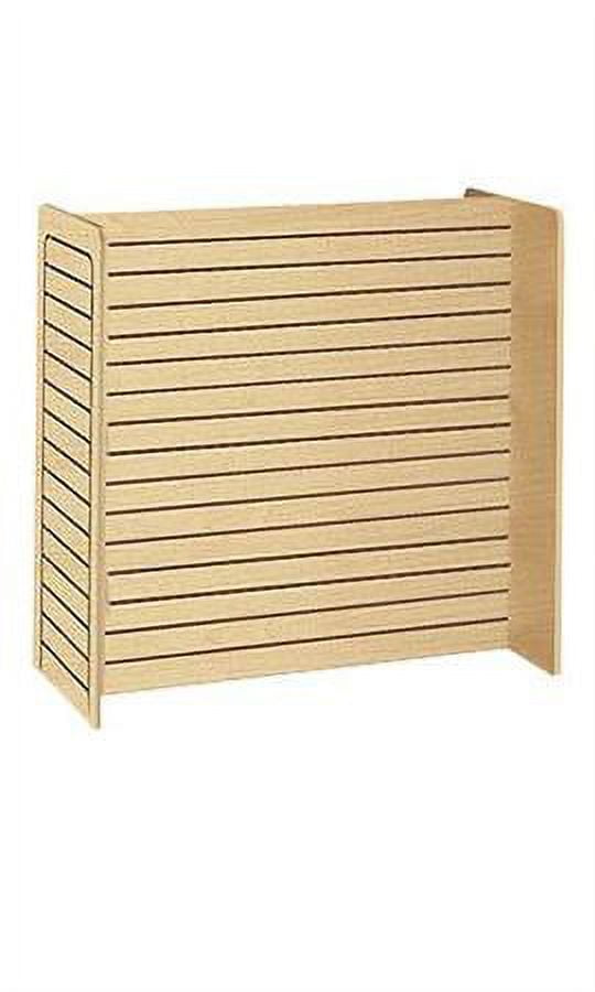 24 x 48 x 48 inch Maple Slatwall Gondola - Walmart.com
