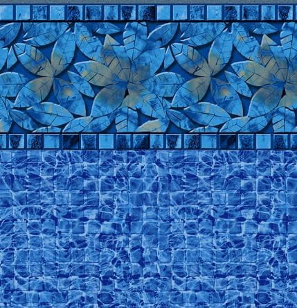 24' x 54" Above Ground Pool Liner - 30 Gauge - Reef River Tile Pattern ...