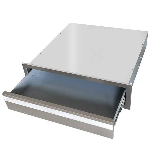 24 x 6.5 Inch Outdoor Kitchen Drawers, Stainless Steel SingleLayer ...