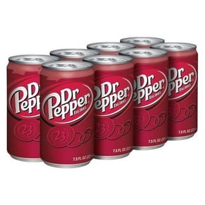 Dr. Pepper Mini Cans in Soda Pop - Walmart.com